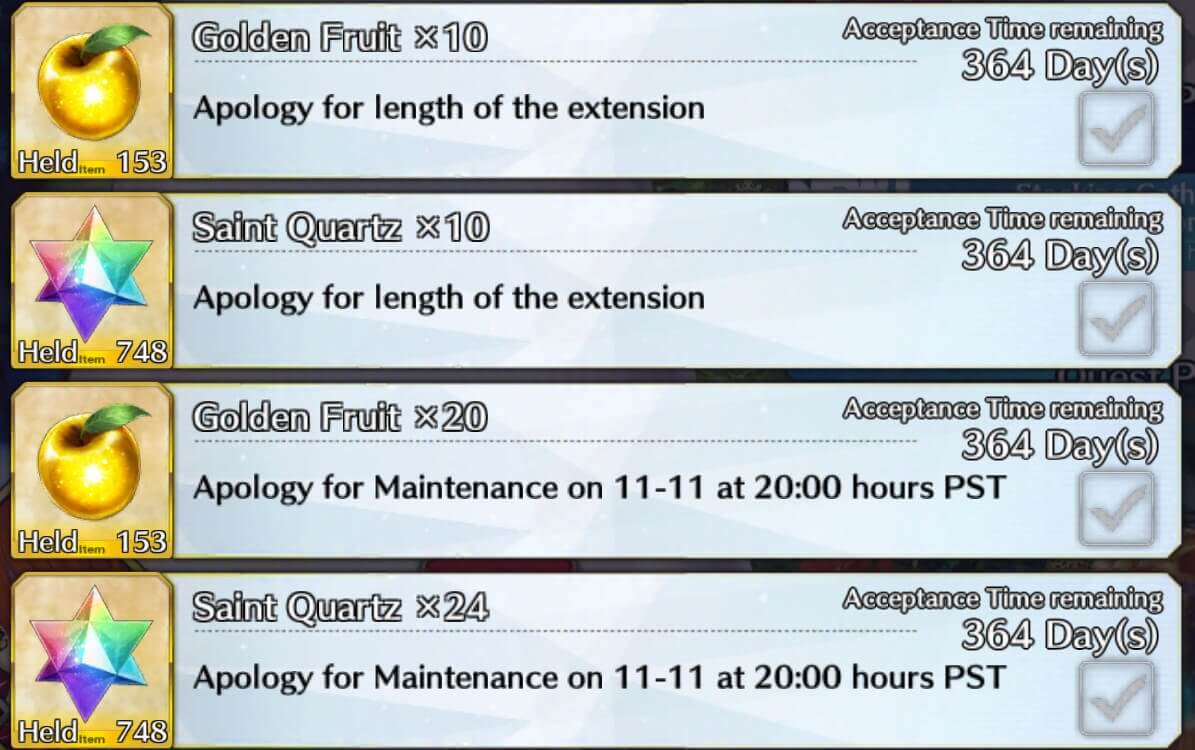 Revival: Christmas 2018 24-Hour Extended Maintenance | Fate Grand Order ...